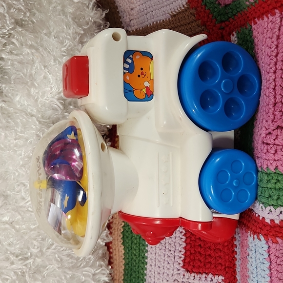 Fisher-Price | Toys | 993 Vintage Fisher Price Pinwheel Train Push Toy ...